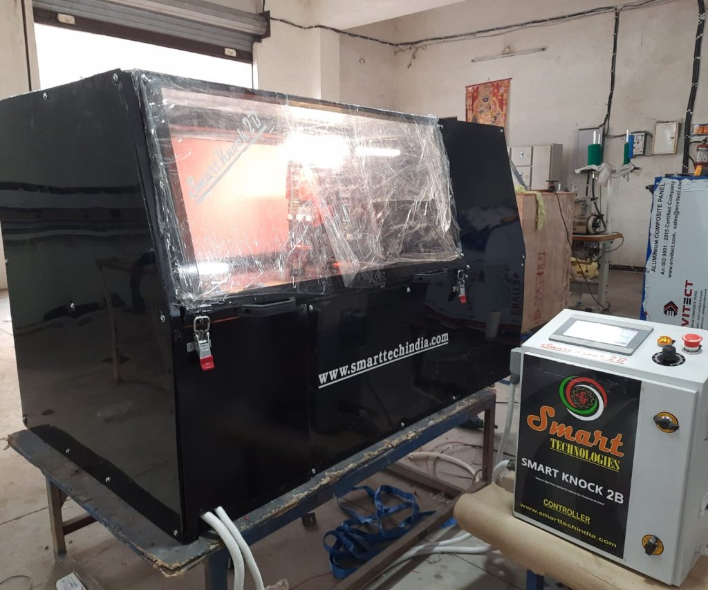 Fully Enclosed And Encoder Bat Knocking Machine - Nivi India